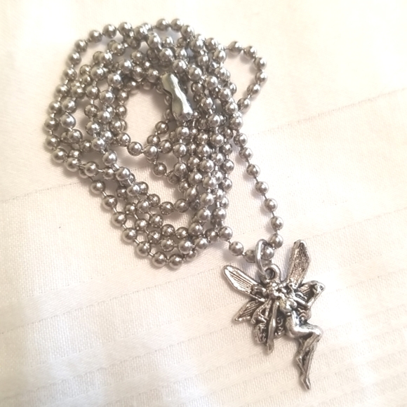 Jewelry | Silver Fairy Pixie Necklace | Poshmark